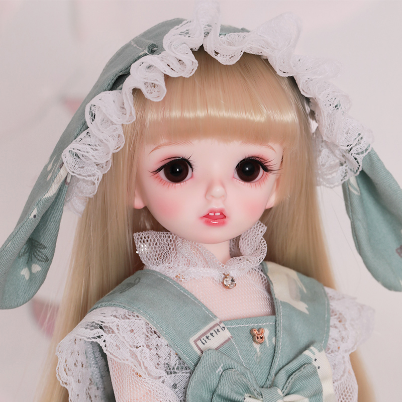 BJD娃娃 6分 Carol卡肉正版 SD娃娃可选衣服假发鞋子动漫娃娃_虎窝淘
