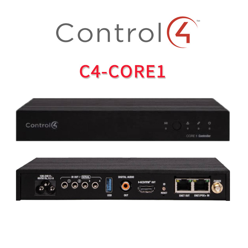 Control4智能家居系统CORE1家庭影院控制带遥控器客厅中控主机_虎窝淘