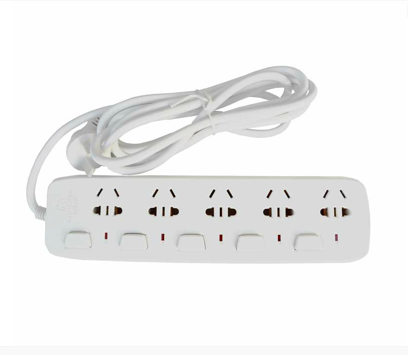 秋叶原插线板插座排插带独立开关接线板拖线板插座 1.8/3M/5米_虎窝淘