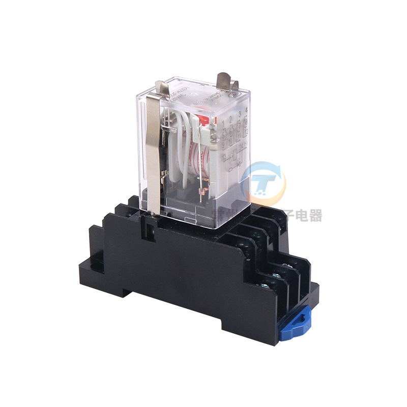 正泰MY4NJ小型dc电磁14脚继电器JZX-22F(D)4Z带灯12中间24V 220 V_虎窝淘