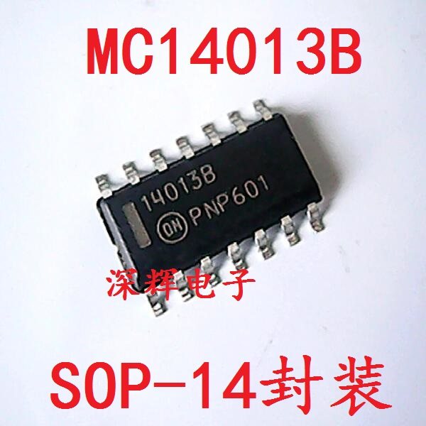 贴片 14013B MC14013BG进口触发器IC芯片 SOP-14可直拍 CD4013_虎窝淘