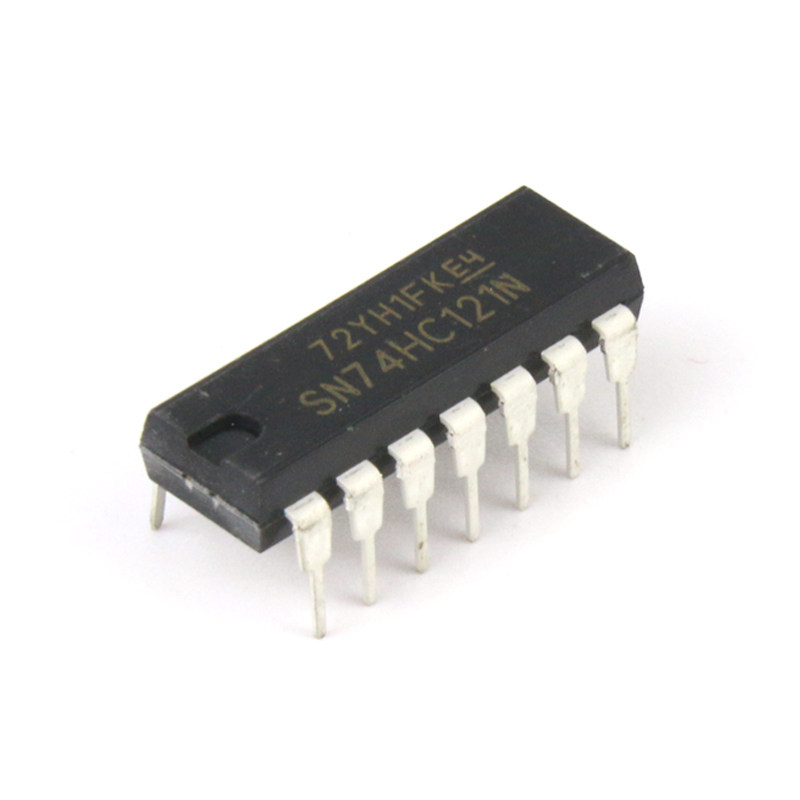 全新 SN74HC121N 74121 74HC121集成IC芯片单稳态触发器 DIP-14_虎窝淘