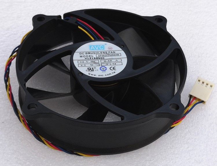 全新AVC 9025 9CM风扇 4线液压调速DF0922512SEHN 12V 0.35A圆形_虎窝淘