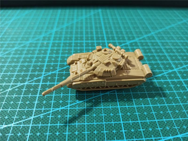 成品1:144迷你沙盘坦克模型苏联俄罗斯T80主战坦克双色满50包邮_虎窝淘