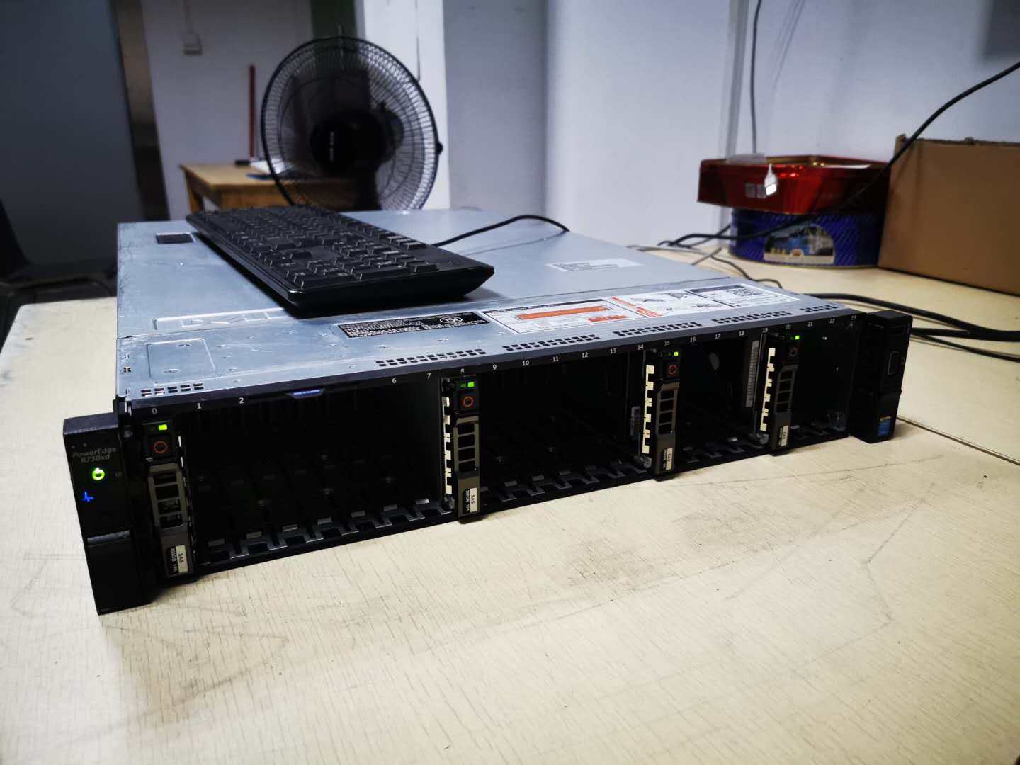 戴尔/DELL R730XD服务器主机2U存储GPU虚拟机ERP R730 R740 R630_虎窝淘