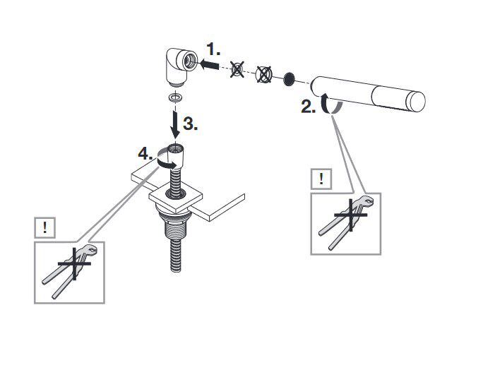 德国Dornbracht当代浴缸边龙头花洒13612705-00五孔银色原装进口_虎窝淘