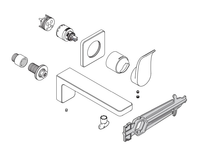 德国Dornbracht当代Lisse墙出水面盆龙头 36860845 36861845-00_虎窝淘