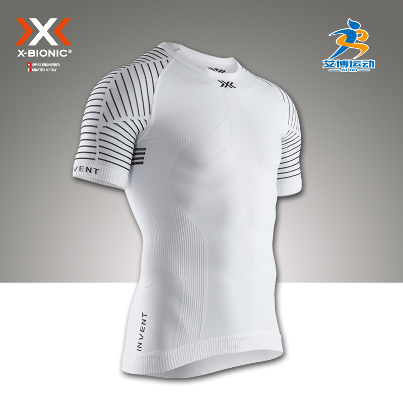 XBIONIC 4.0男士优能轻量速干衣健身跑步运动紧身压缩衣T恤短袖_虎窝淘
