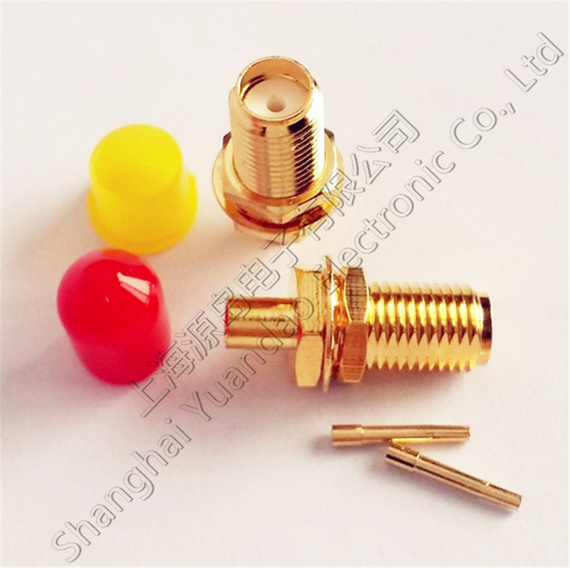 高频连接器接头SMA-KYB2母头接RG405 SFX-086-2半柔半钢_虎窝淘