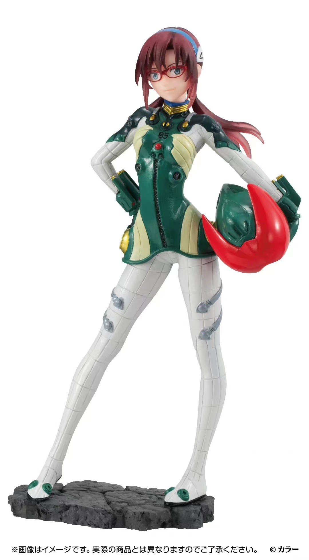 现货万代扭蛋版 EVA Gasha明日香真希波作战服手办 12.5cm_虎窝淘