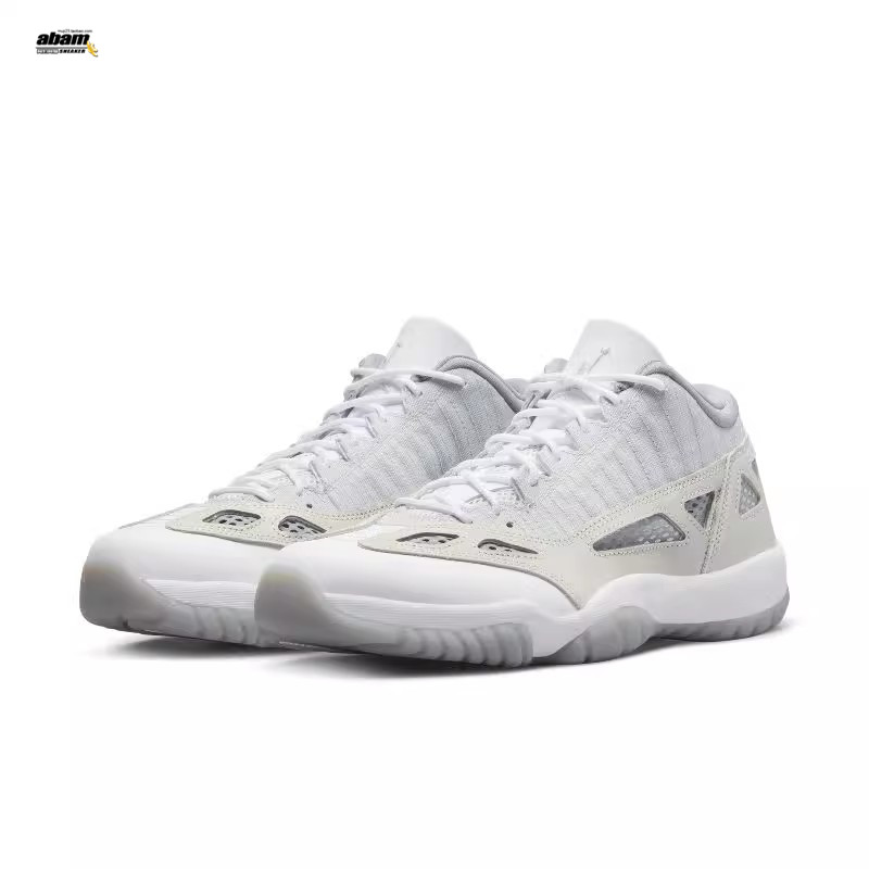 Air Jordan 11 Low AJ11白灰白水泥男低帮复古篮球鞋 919712-102_虎窝淘
