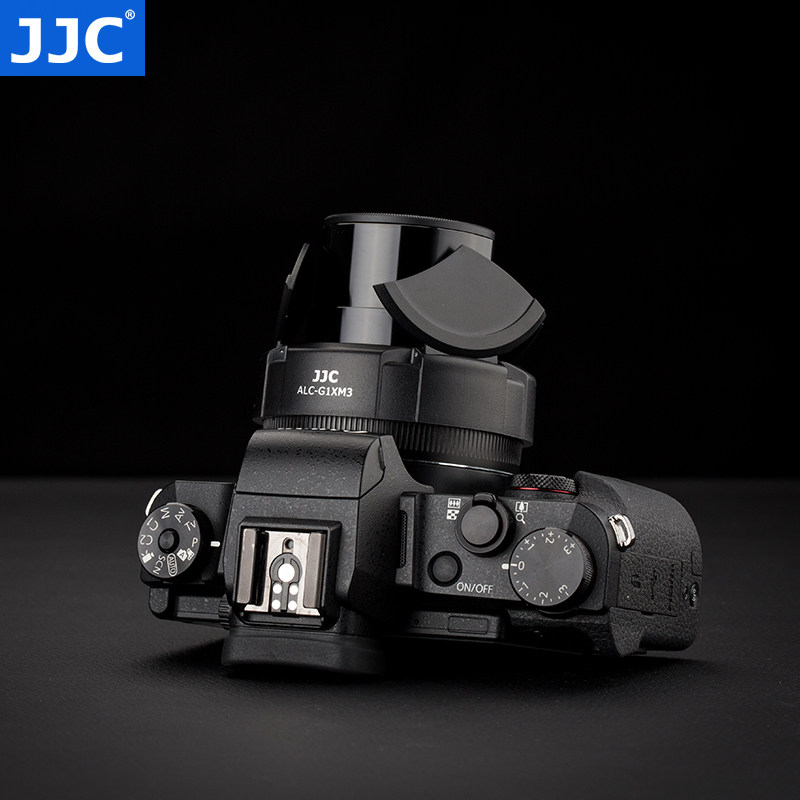 JJC佳能G1X3自动镜头盖G1X Mark III镜头保护盖G1XM3相机配件_虎窝淘