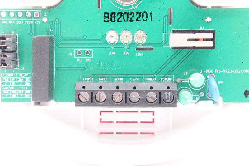 吸顶探测器LH-913C(II)913PRO室内微波防宠物智能三鉴红外感应器_虎窝淘