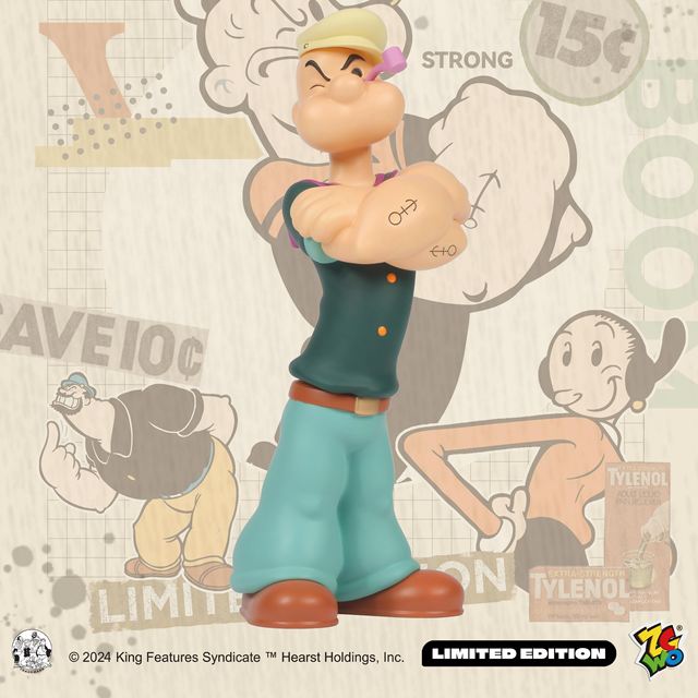 Spot ZCWO genuine authorized Popeye Poppy Olive Pluto doll