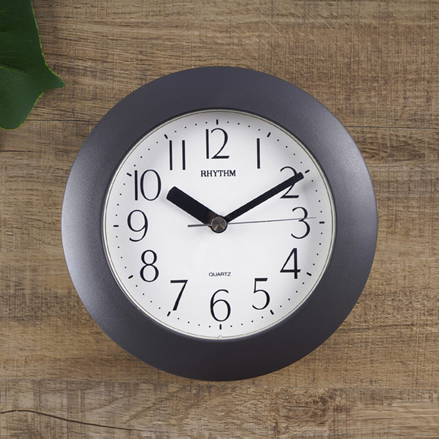 RHYTHM Japan Lisheng wall clock table clock waterproof and oil-proof ...