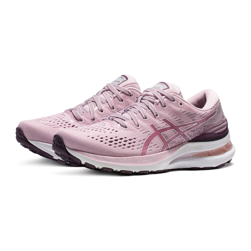 ASICS亚瑟士跑鞋女GEL-KAYANO 28稳定支撑透气运动鞋1012B047-702_虎窝淘