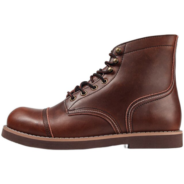 Amei Kaji Foreign Trade Martin Boots Men's genuine leather 8111 Working ...