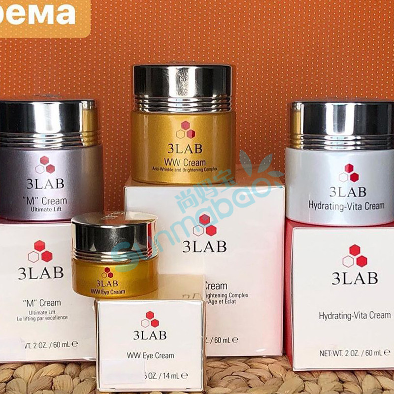 美国现货3lab WW CREAM去纹紧实美白面霜60ml抗皱抗衰老提亮增白_虎窝淘