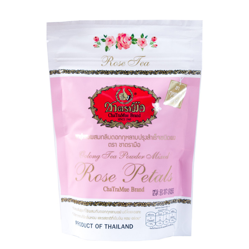 【24.7月】泰国手标泰式红茶绿茶玫瑰茶150g奶茶烘焙原料rose tea_虎窝淘