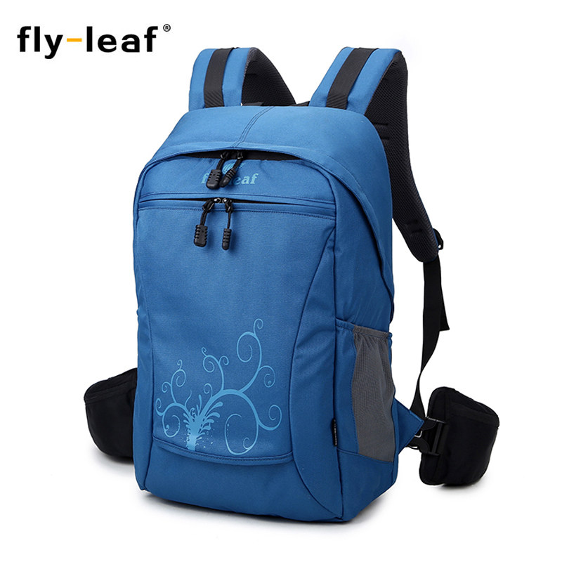 Flyleaf飞叶单反相机包佳能微单摄影包电脑包男女旅行双肩背包_虎窝淘