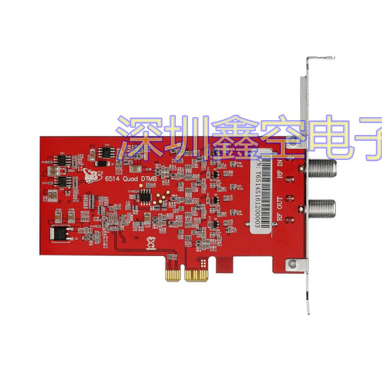 TBS6514 DTMB Quad Tuner PCI-E Card4路PCI-e电视卡支持香港地波_虎窝淘