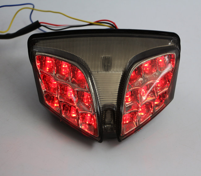 铃木GSXR1000大R K9/L1/L2/L3/L4/L5适用LED后尾灯刹车灯带转向_虎窝淘