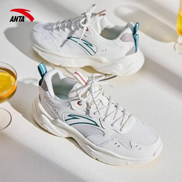 Anta women's shoes 2025 summer new lightweight rebound sports shoes ...