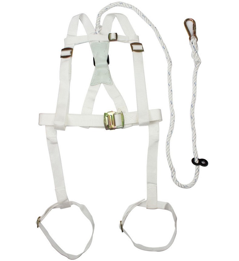 建钢双背双跨高空作业施工电工安全带T3XB GB6095-2021户外攀岩防_虎窝淘