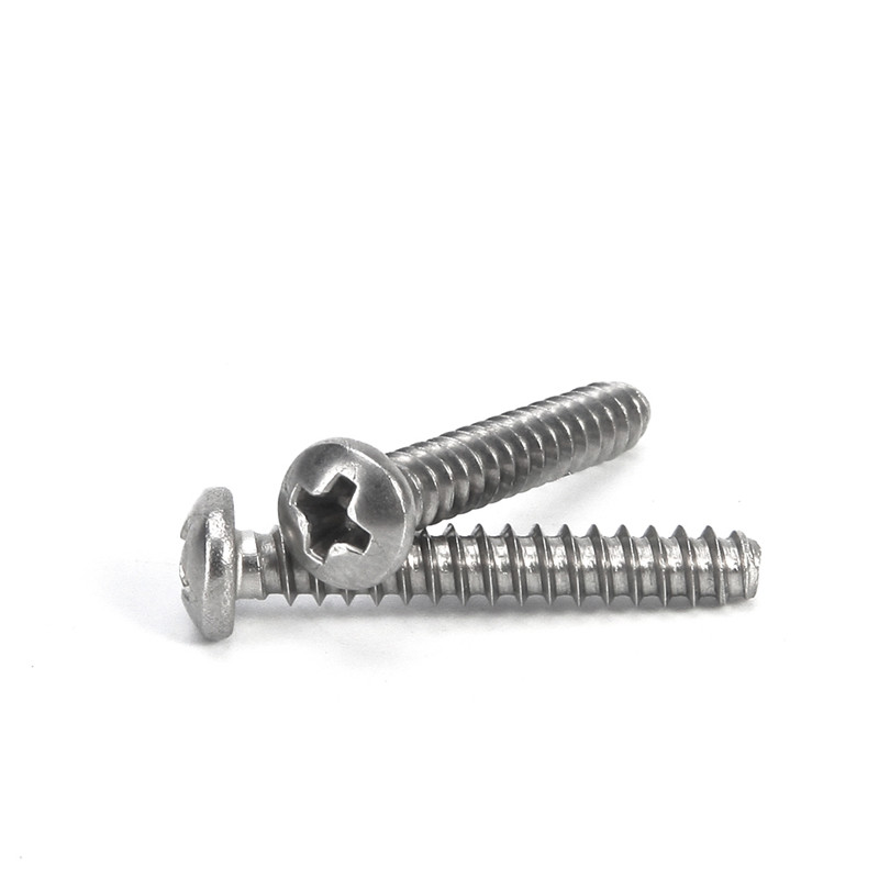 标准304不锈钢圆头平尾自攻螺丝圆头平尾自攻螺钉M2M2.3M2.6M3M4_虎窝淘