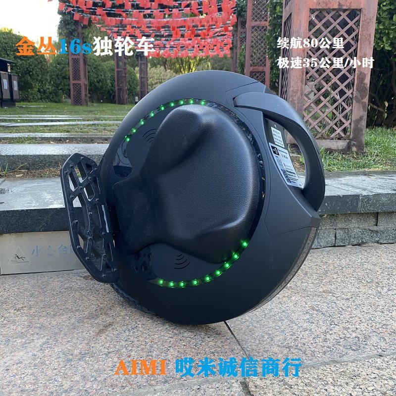 新款哎米金丛KS16S电动独轮车自行车平衡车成年高速儿童智能代步_虎窝淘