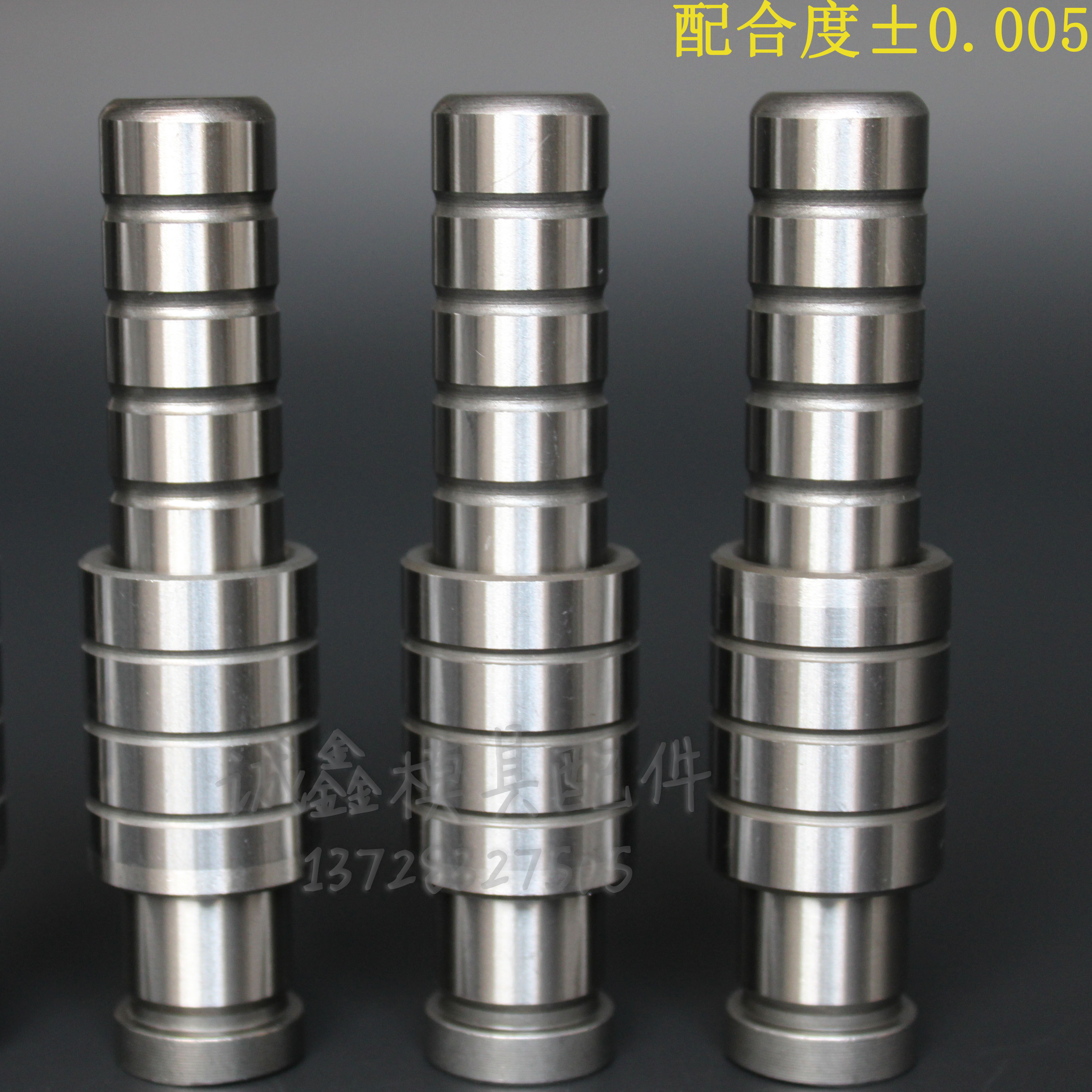 模具五金精密导柱GP辅助导柱 GA有肩导套SUJ2轴承钢导柱导套非标_虎窝淘