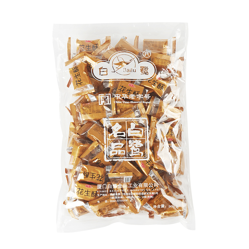 白鹭花生酥908g袋厦门特产贡糖花生糖传统糕点美食茶点小吃零食 - 小编推荐 - WePost 全民代运 - 马来西亚中国淘宝代运与集运专家