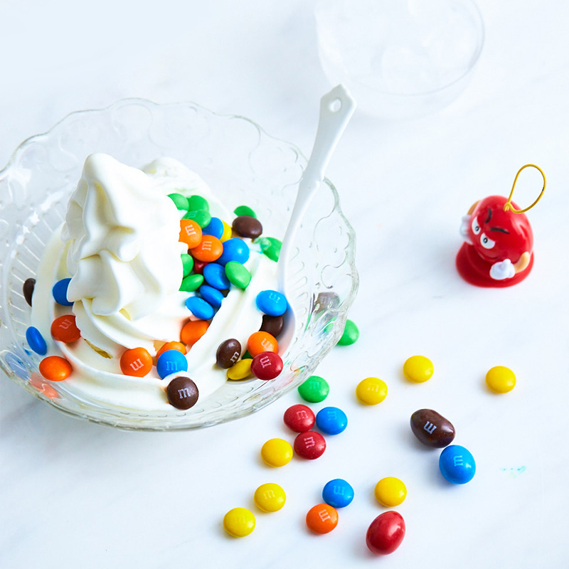 德芙mm豆mms豆牛奶夹心m豆巧克力270g桶装豆儿童零食糖果散装批发_虎窝淘