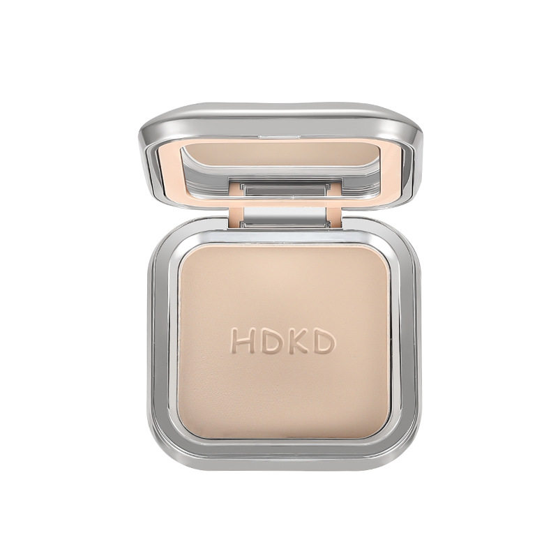 HDKD水莲花雾面干湿两用粉饼粉饼控油定妆粉补妆干粉遮瑕干油皮_虎窝淘