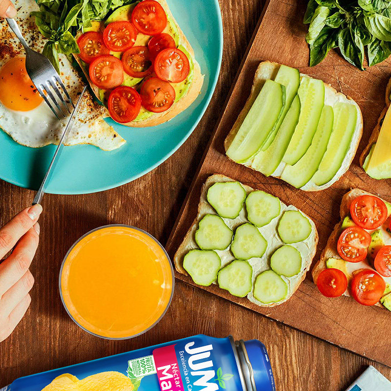 进口果汁 JUMEX果美乐芒果汁 mango 473ml饮料墨西哥 3瓶起包邮_虎窝淘