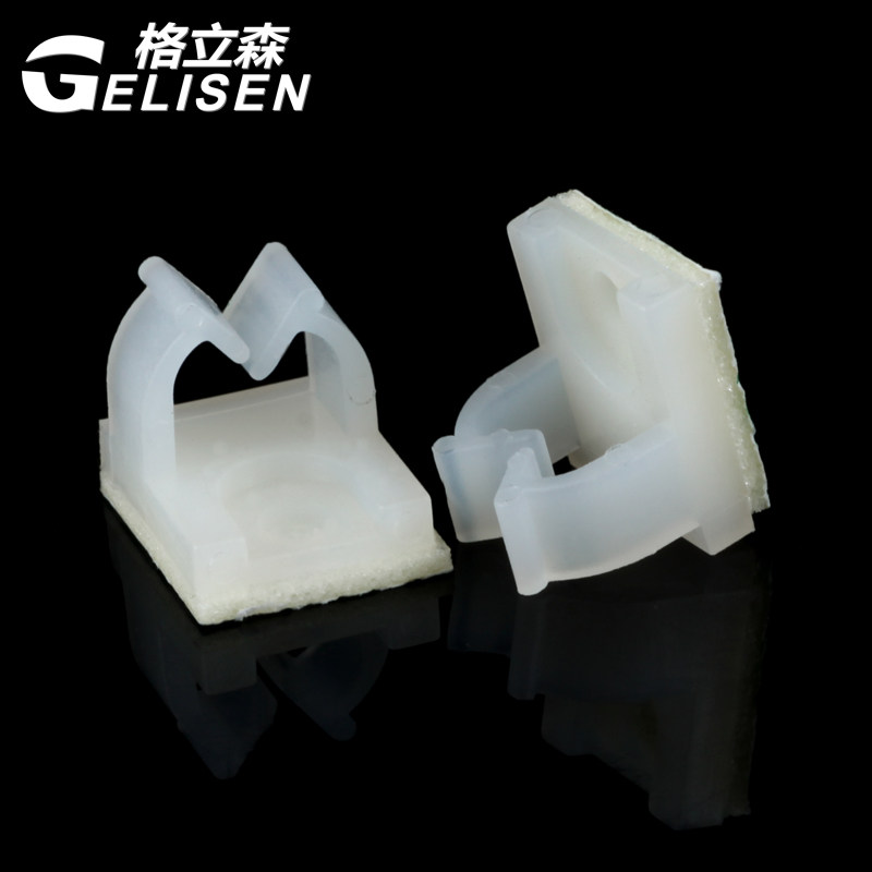 粘式固定夹电线固定座排线夹卡线夹箱理线夹粘式束线座NC911-1321_虎窝淘