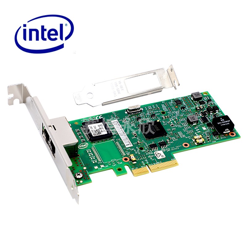 Intel英特尔网卡 I350T2BLK千兆双电口服务器网卡支持冗余虚拟化_虎窝淘