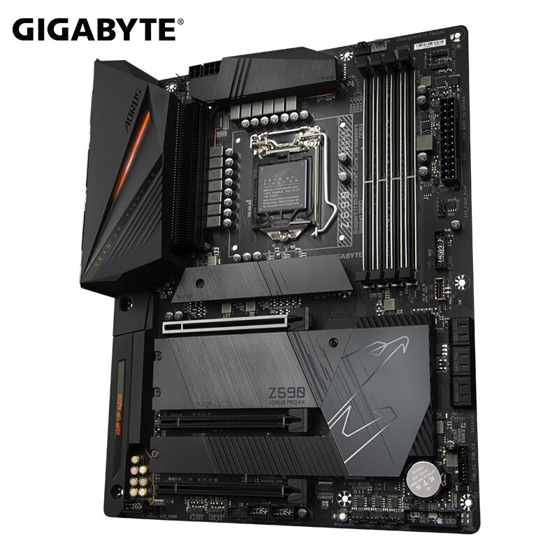 技嘉Z590 AORUS PRO AX主板CPU套装10400F/11400/11700K/11900K_虎窝淘