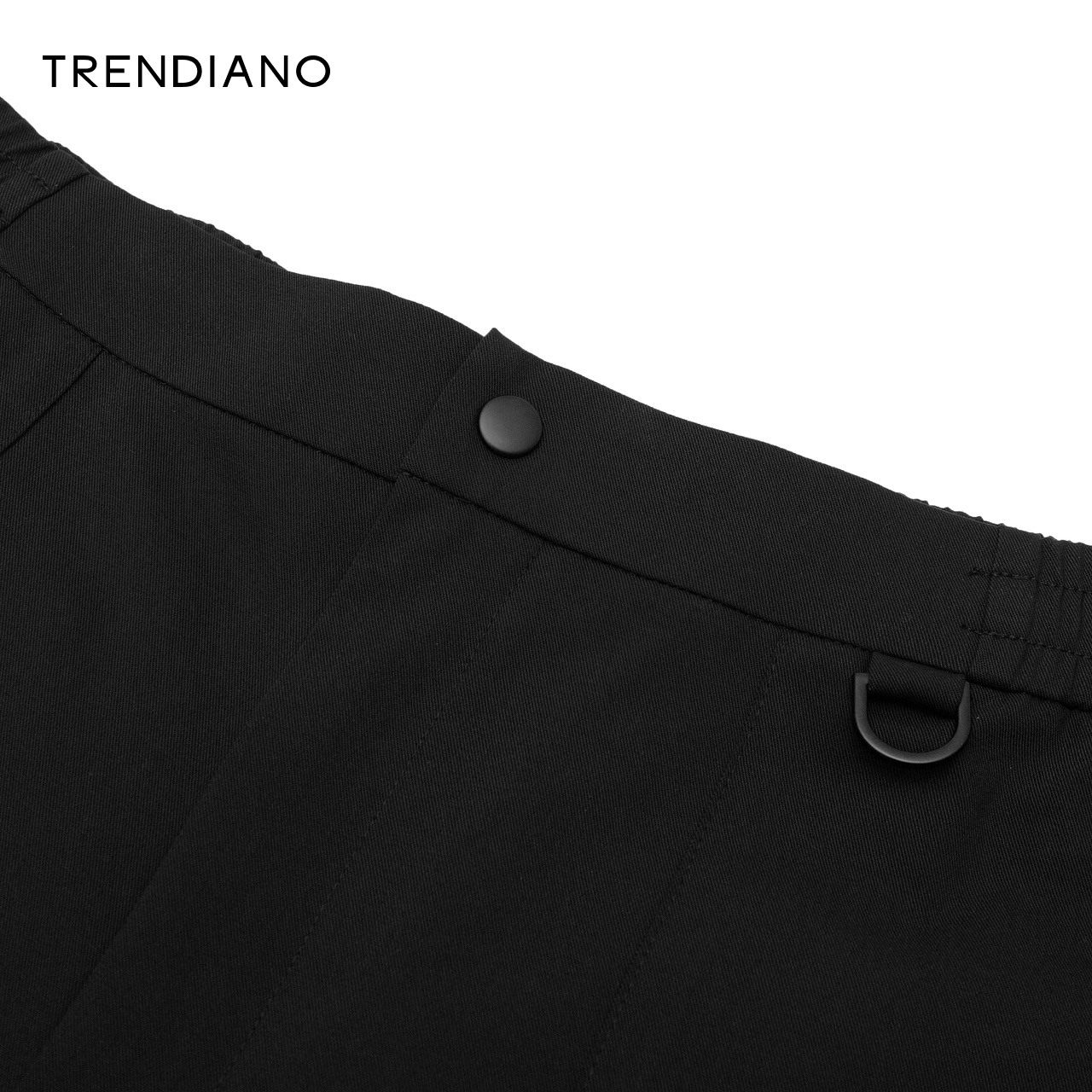 TRENDIANO官方夏季男装新款时尚潮流短裤透气宽松休闲中裤_虎窝淘