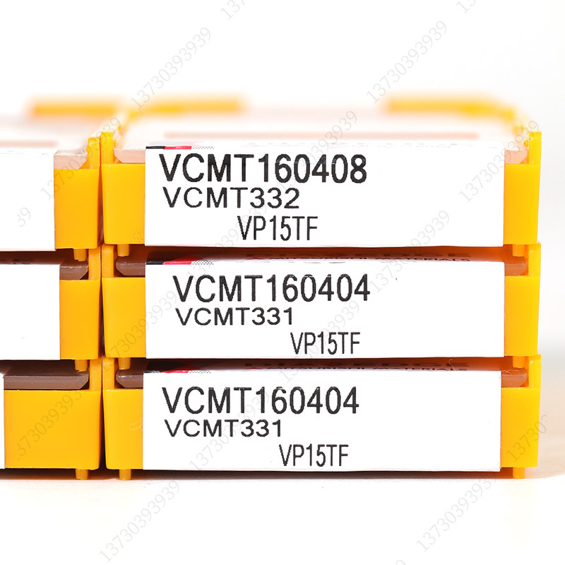 三菱35度单面菱形数控车刀片VCMT160404/08 VP15TF加工不锈钢钢件_虎窝淘