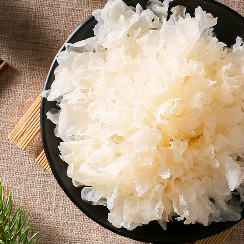 闽龙达即糯银耳150gx2袋白木耳古田银耳干货糯银耳莲子羹_虎窝淘