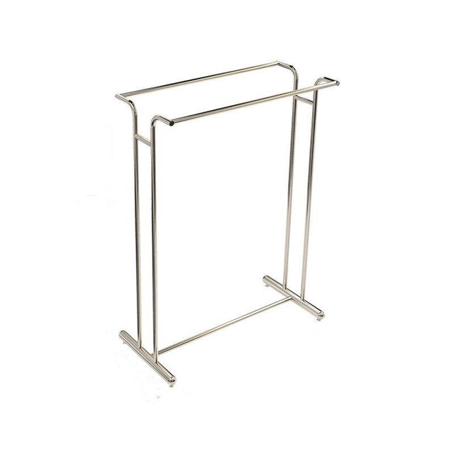 Stainless steel display rack, island rack, simple parallel bar floor ...