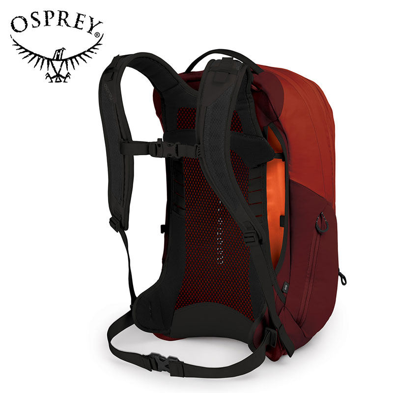 OSPREY Radial Series光线26L+8L扩容城市背包透气双肩包骑行包_虎窝淘