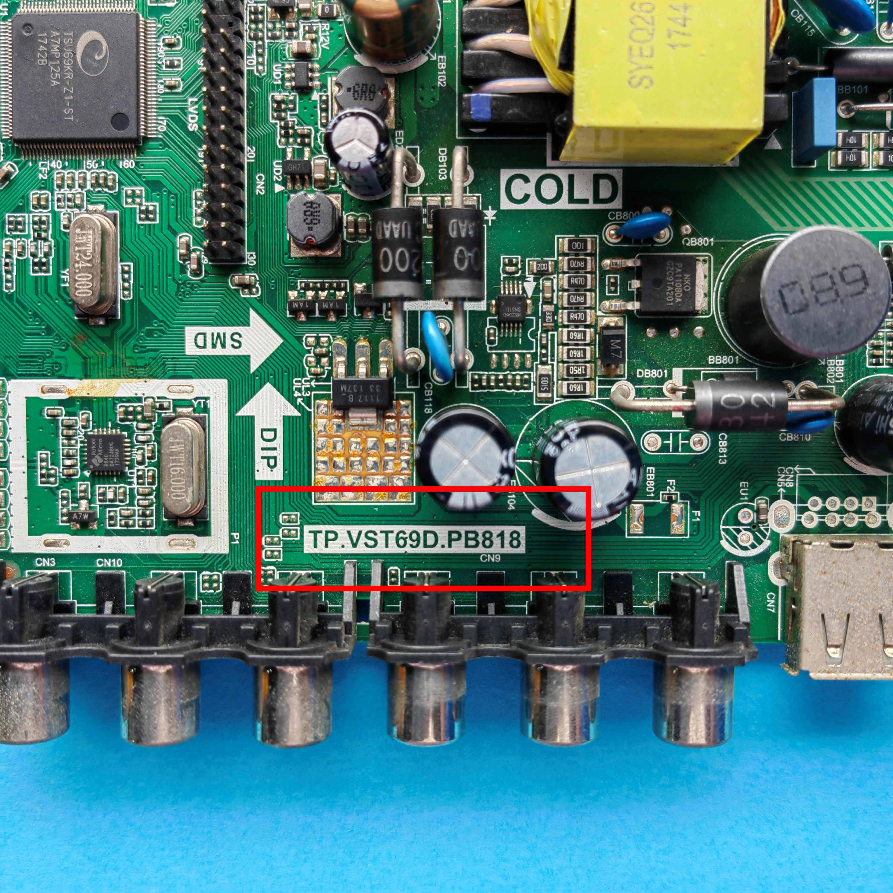 原装飞利浦28PHF2056T3主板TP.VST69D.PB818BOEI280WX1HV280显示屏