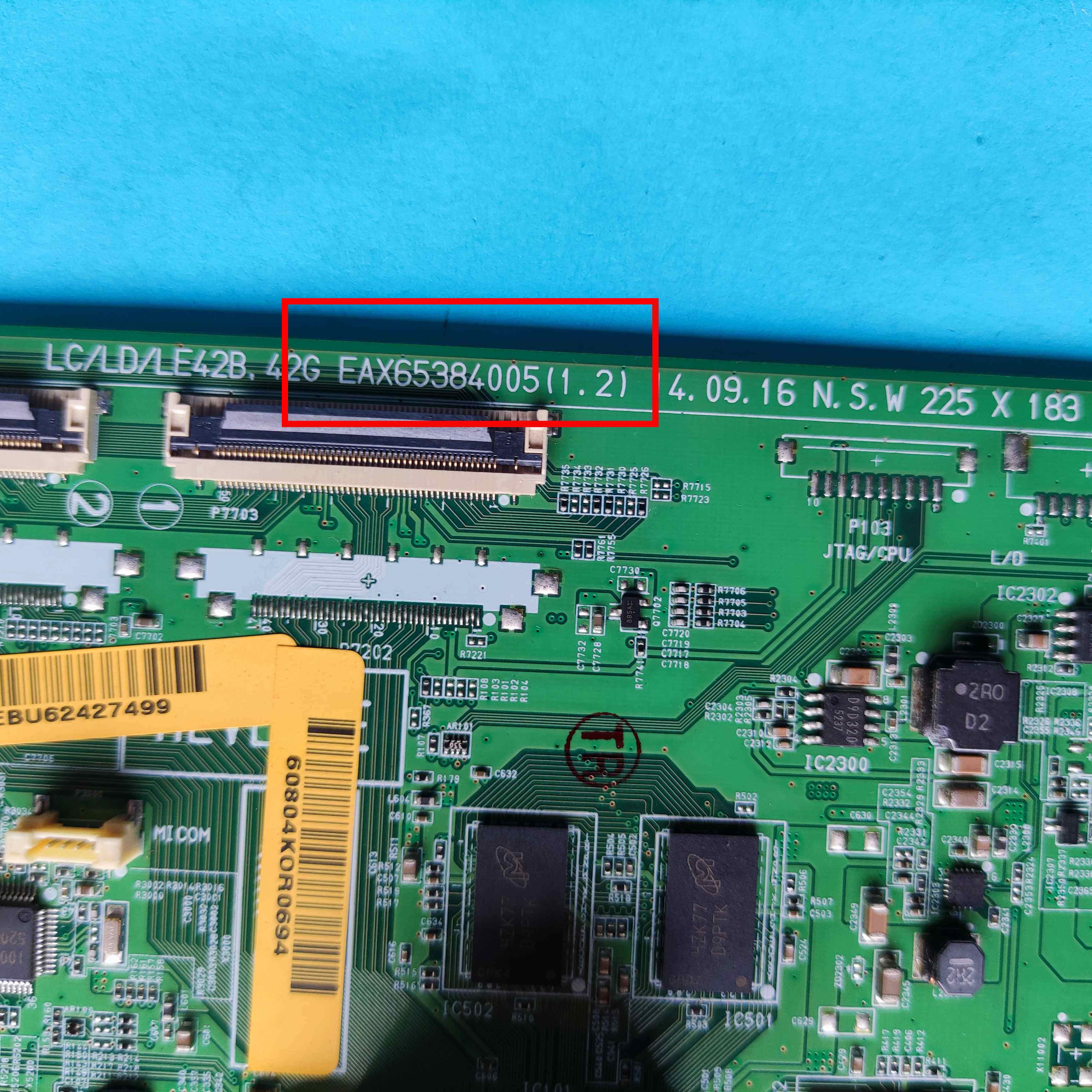 原装LG 65GB7200-CA主板EAX65384005(1.2)屏LC650DUF_虎窝淘