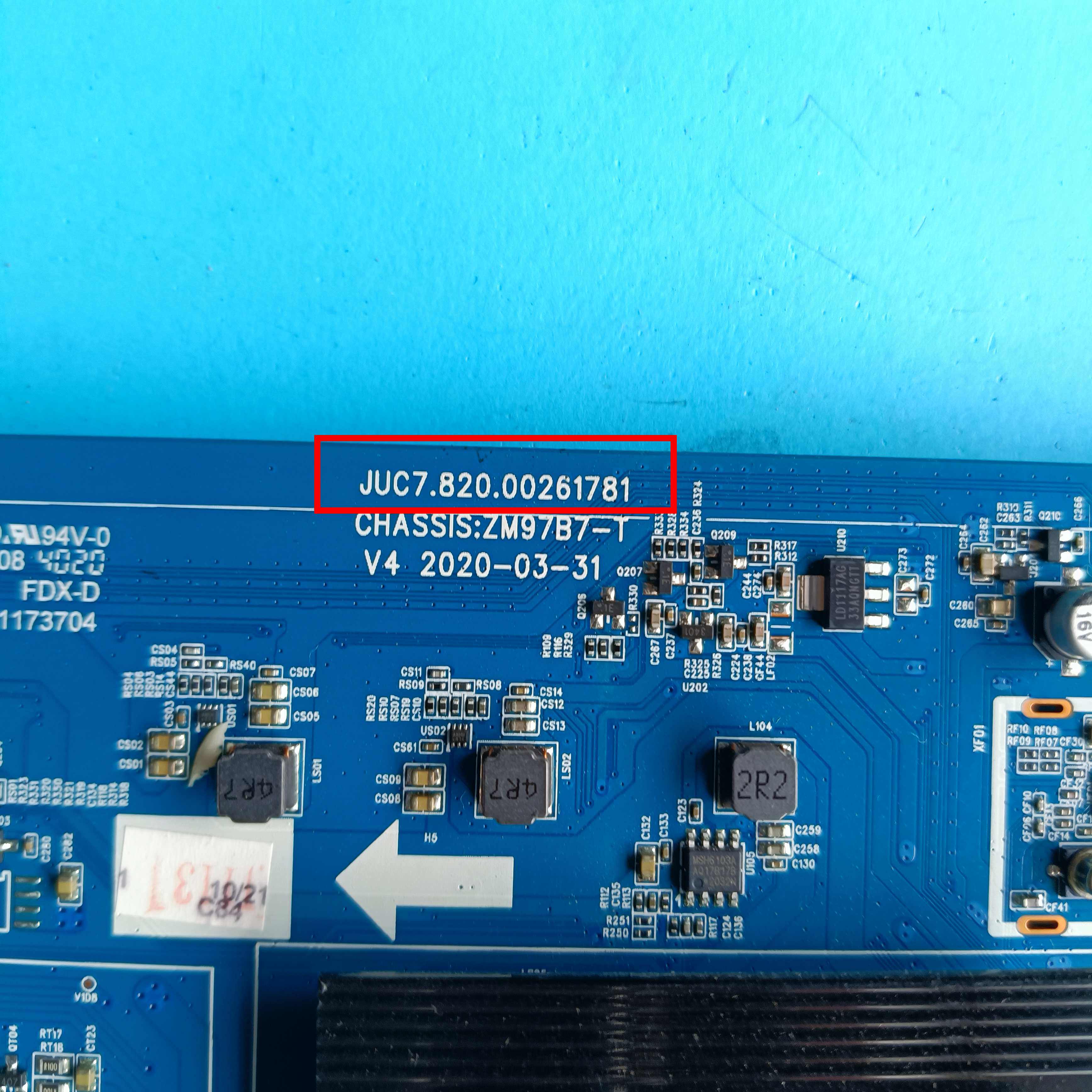 原装长虹43D4P 65D4PS 65H6GD/A4US主板JUC7.820.00261781屏可选_虎窝淘