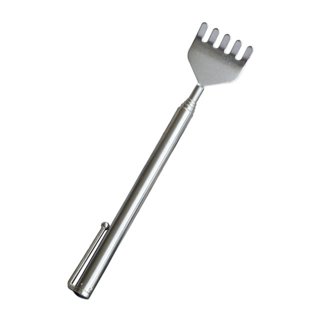 Telescopic itch scratcher, multifunctional back scratcher, stainless ...