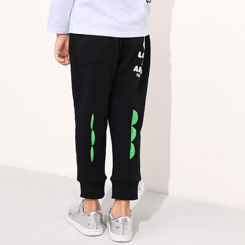 SUGARMAN潮牌糖人2020小黄鸭立体鳄鱼尾巴造型长裤童装亲子装_虎窝淘