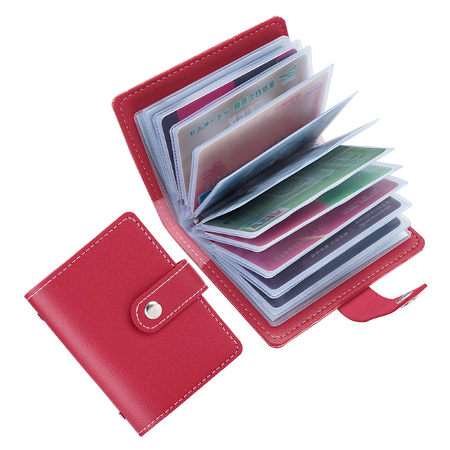 Anti -theft brush shield small compact card bag driving license wallet ...