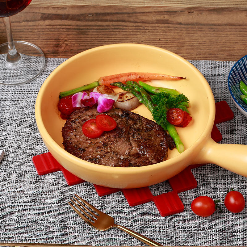 Kdep日本凯得宝陶瓷煎锅平底石锅砂锅家用耐高温煤燃气专用明火锅_虎窝淘